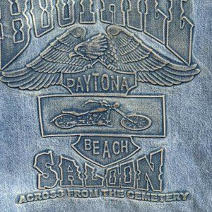 Boot Hill Saloon, Daytona Beach Jean Jacket | Jackets & Coats | Vintage ...